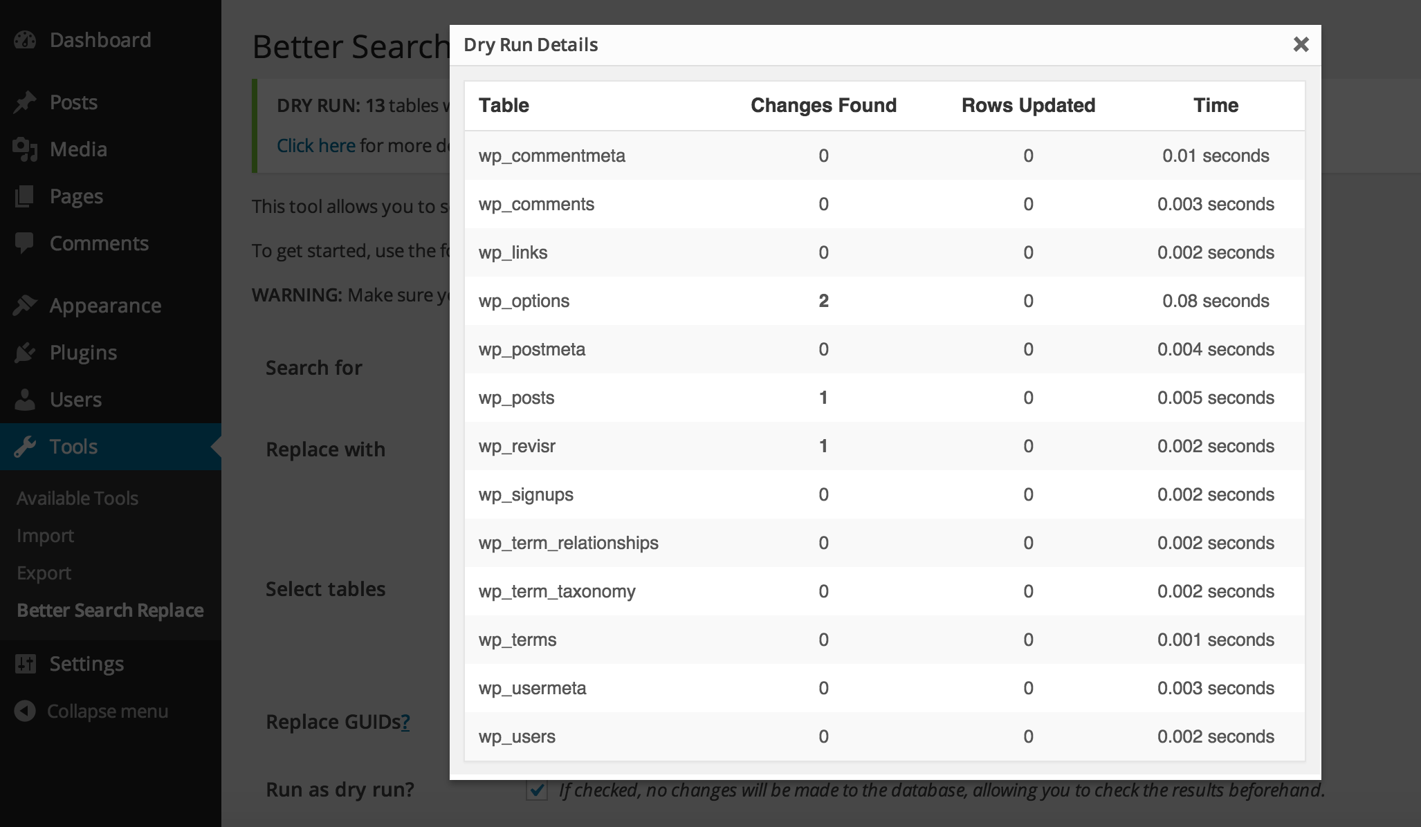 Better Search Replace WordPress Plugin Plugmatter